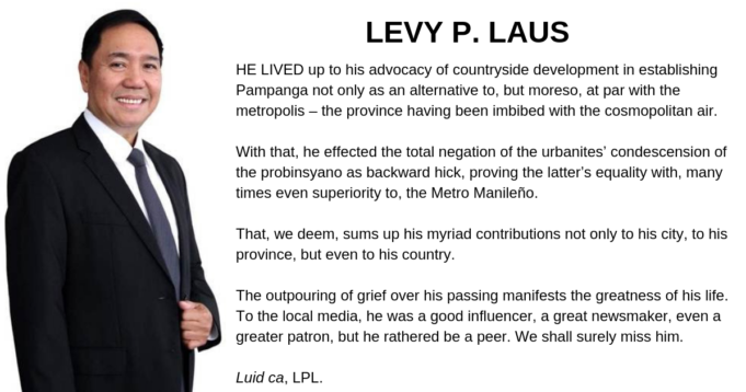 Levy P. Laus - Punto! Central Luzon
