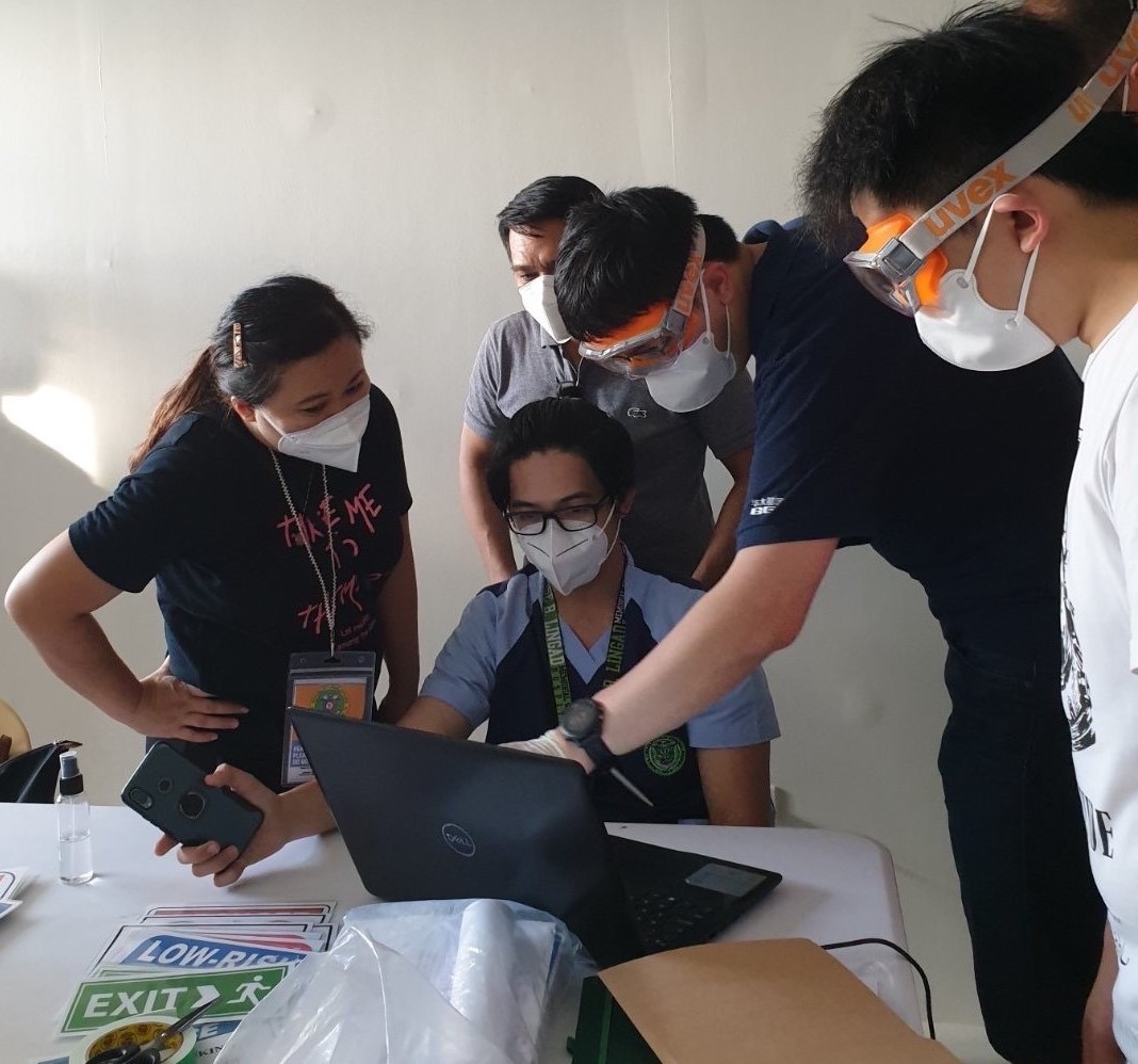 JBL hospital: Installation of lab for Covid-19 mass testing on - Punto ...