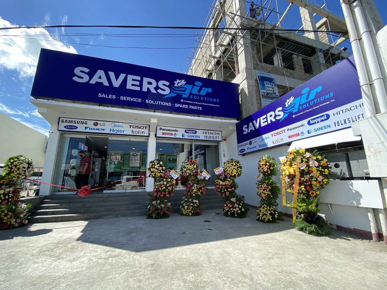 Grand opening ceremony of SaversAir Solutions Calasiao Showroom - Punto! Central Luzon