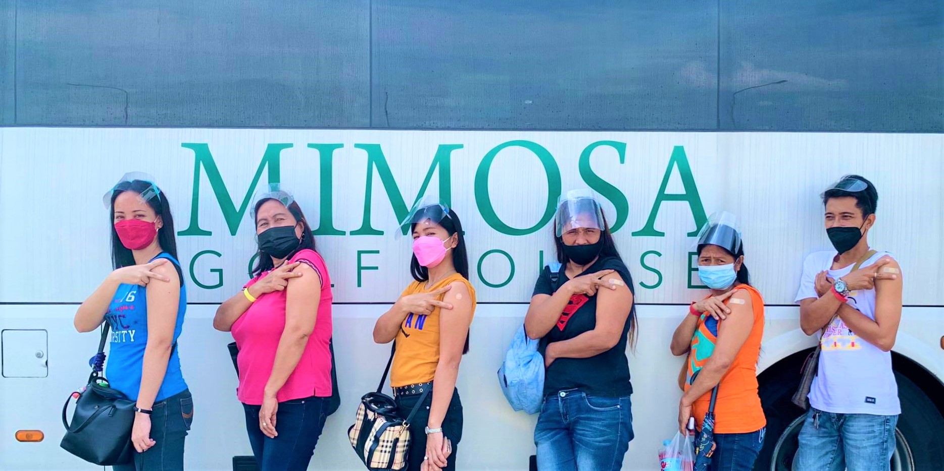 'FilVax' reaches Clark: Mimosa Plus Golf caddies, Quest Plus employees ...