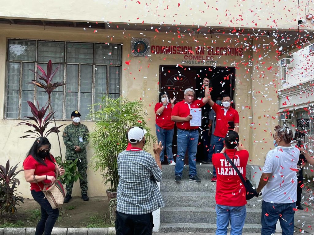 Mayor Lazatin runs for re-election; unveils platform and Team Lazatin ...