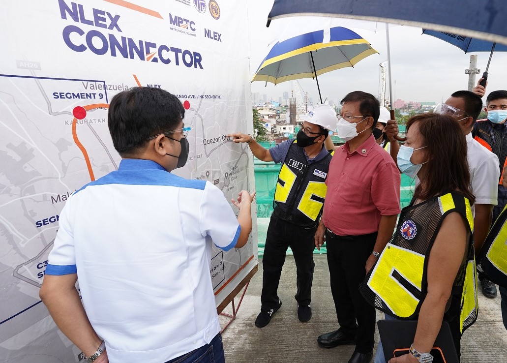 New DPWH Secretary inspects NLEX Connector project - Punto! Central Luzon