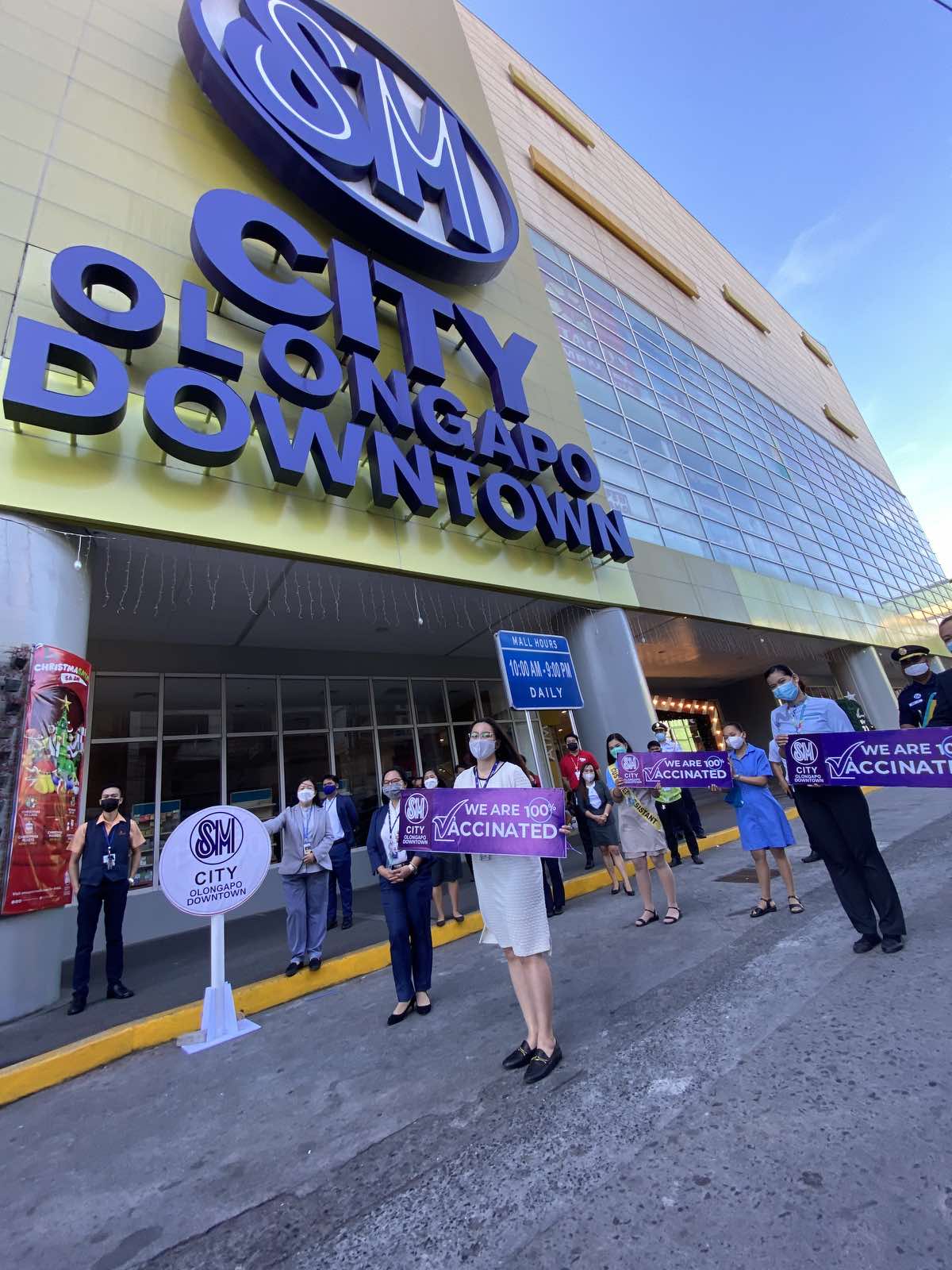 SM employees achieve 100% vaccination status - Punto! Central Luzon