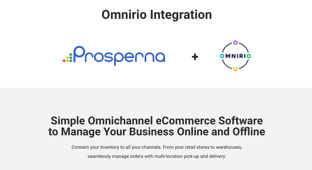 Prosperna Partners with Omnirio for End-to-End eCommerce for Philippine ...