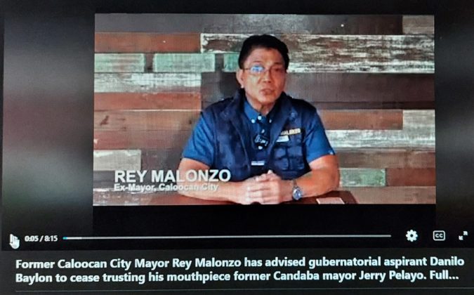 Wannabe gov told: Stop trusting Jerry Pelayo - Punto! Central Luzon