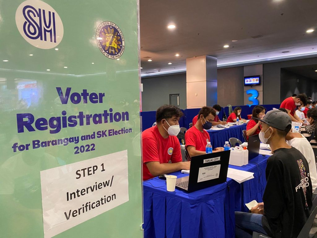 COMELEC VOTERS REGISTRATION OPENS AT SM TARLAC , Punto! Central Luzon