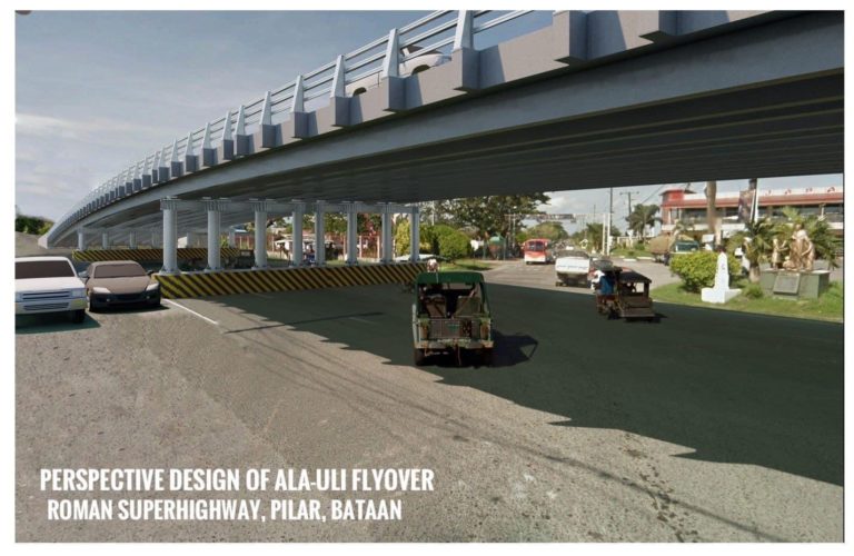 Construction of new flyover in Bataan starts - Punto! Central Luzon