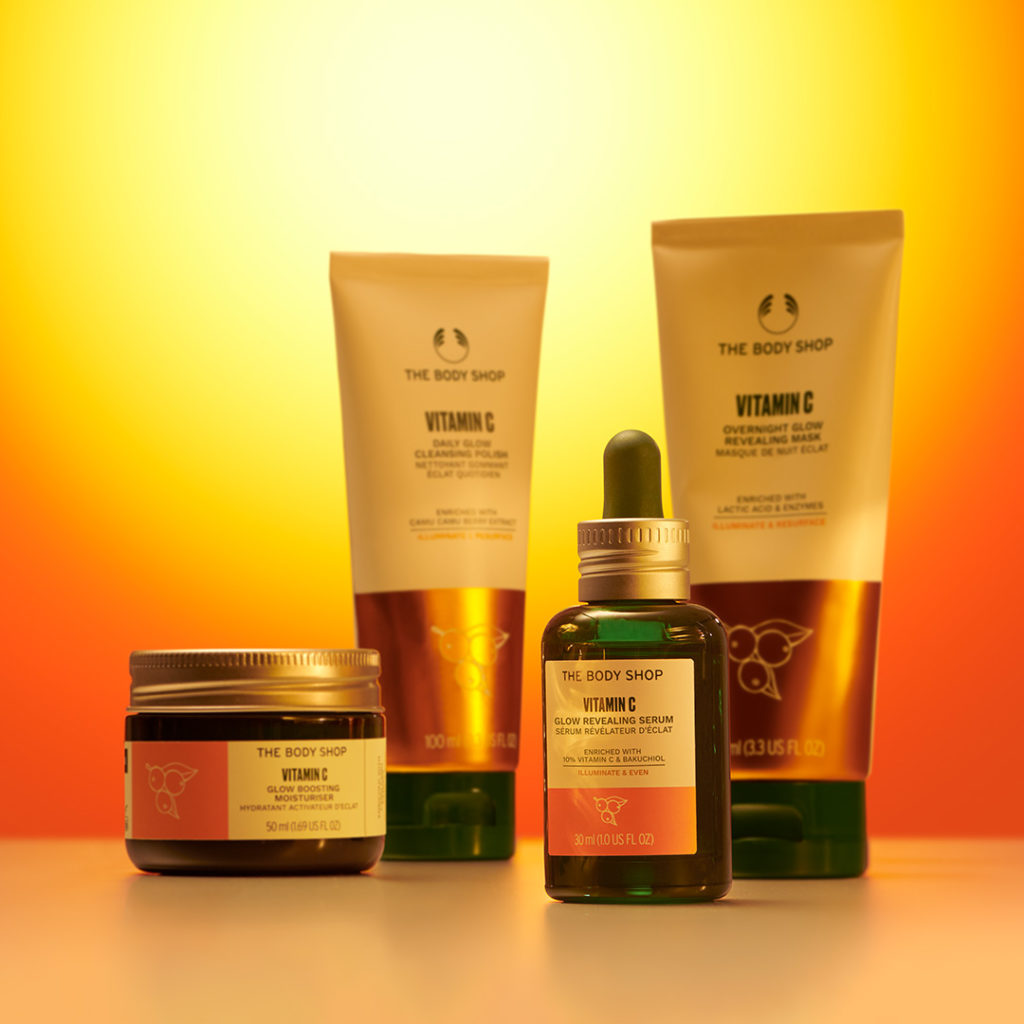 GET READY TO GLOW WITH THE VITAMIN C RANGE OF THE BODY SHOP , Punto ...