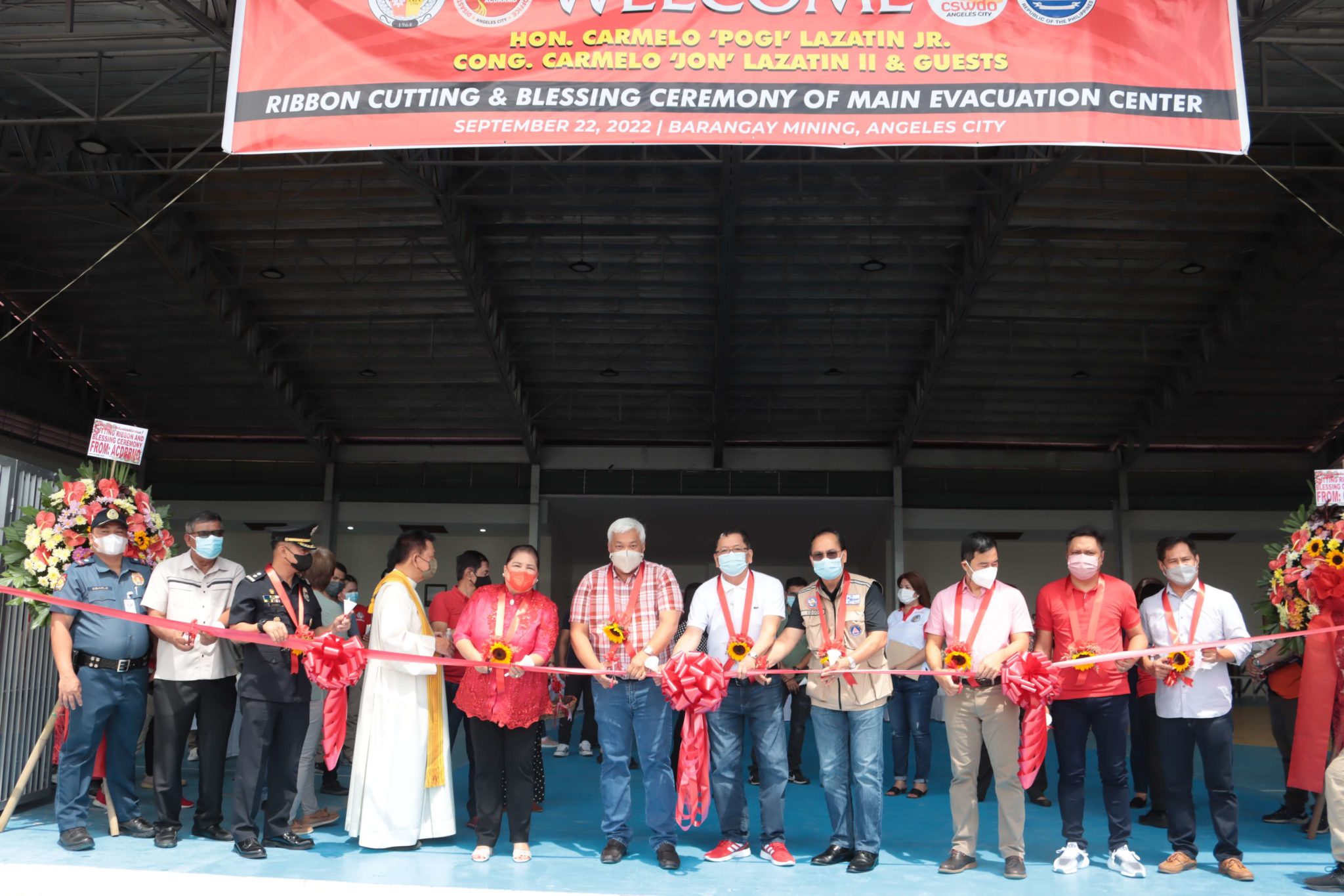 AC’s main evacuation center inaugurated , Punto! Central Luzon