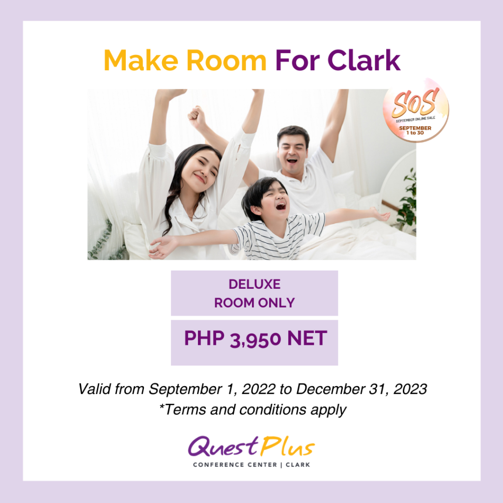 Quest Plus Clark joins HSMA’s SOS 2022 with best offers on hotel stays ...