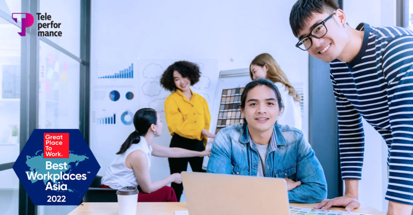 Teleperformance ranked one of the 2022 Best Workplaces in Asia™ by ...