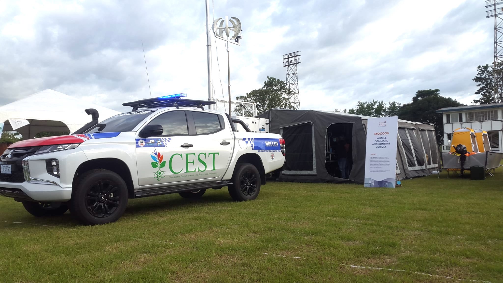 DOST nagkaloob ng Mobile Command, Control Vehicle sa PDRRMO Bulacan ...