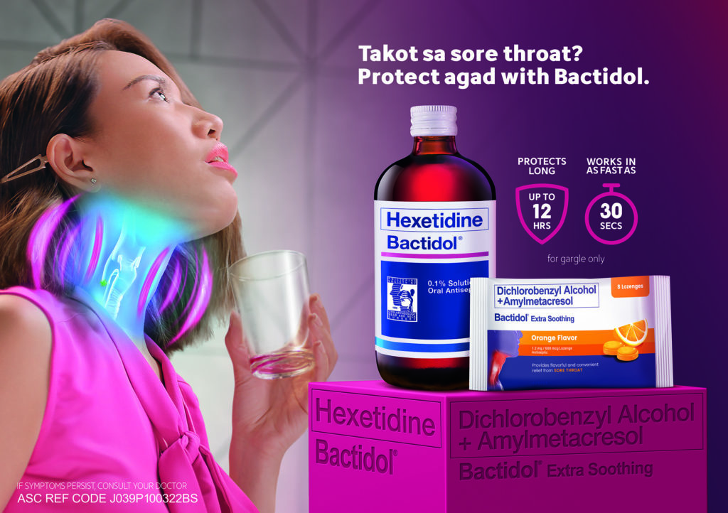 Managing Throat Health with Bactidol - Punto! Central Luzon