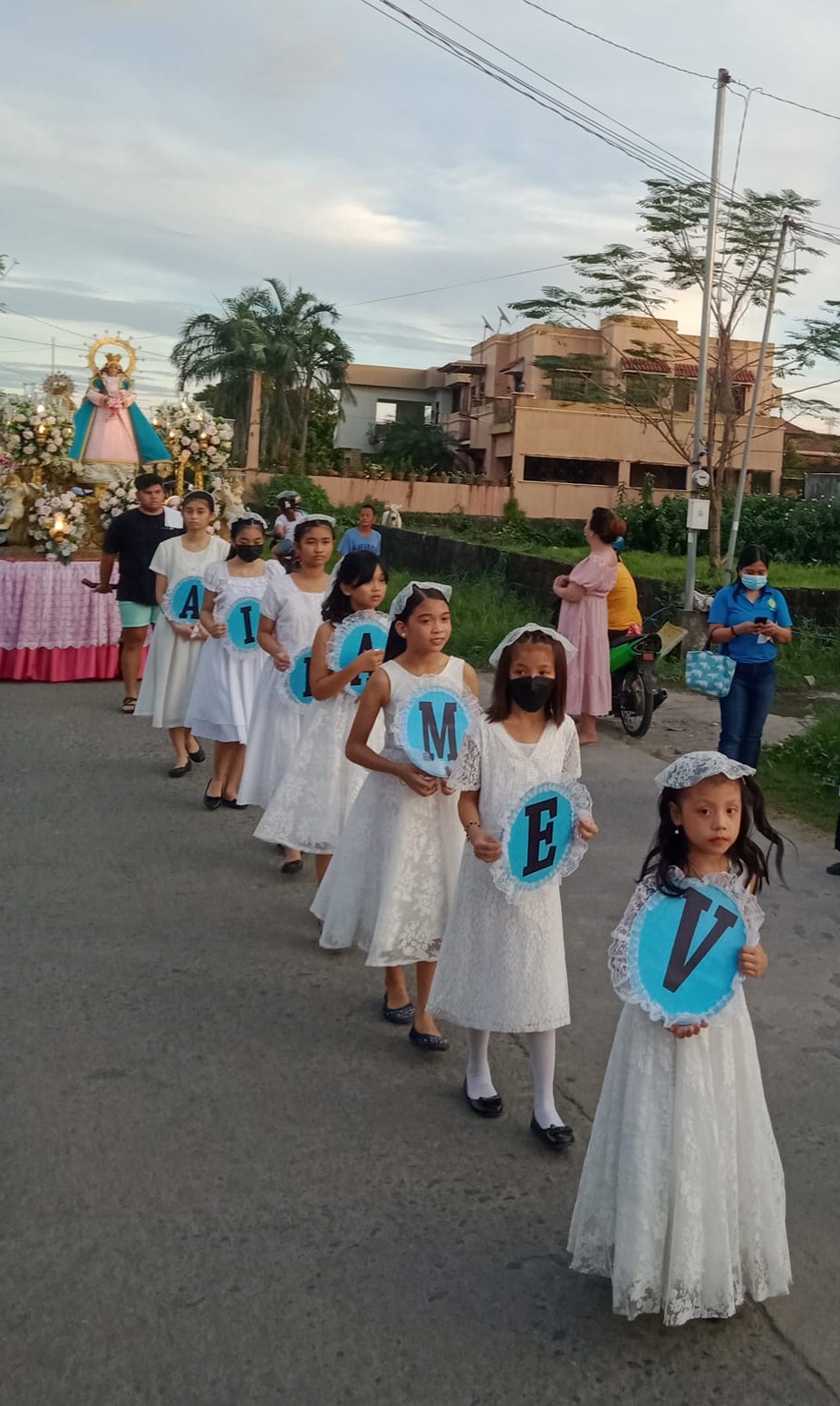 Makulay na prusisyon sa Feast of Immaculate Conception - Punto! Central ...