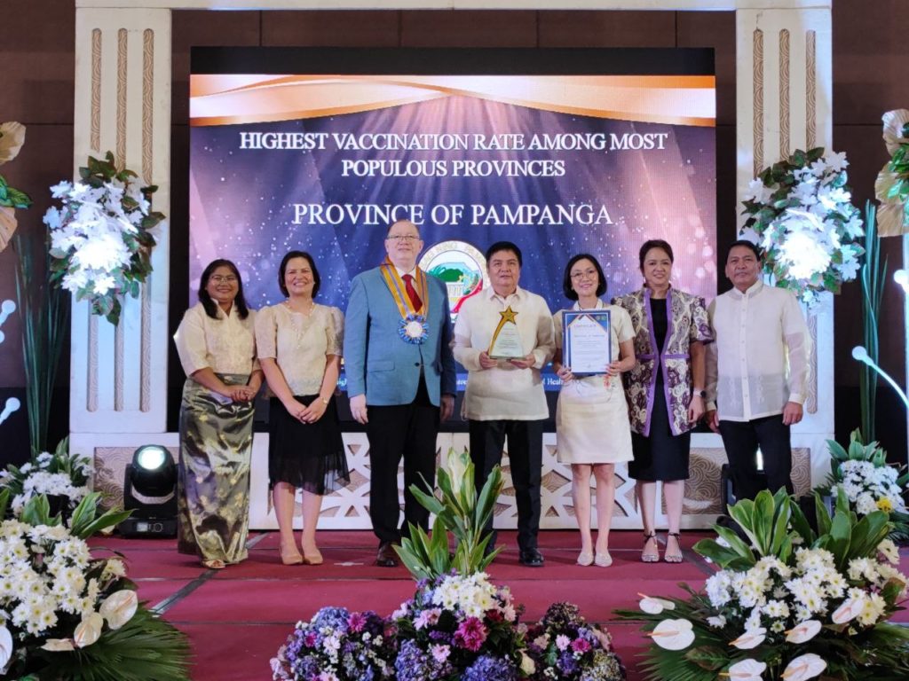 Pampanga wins 5 DOH awards - Punto! Central Luzon