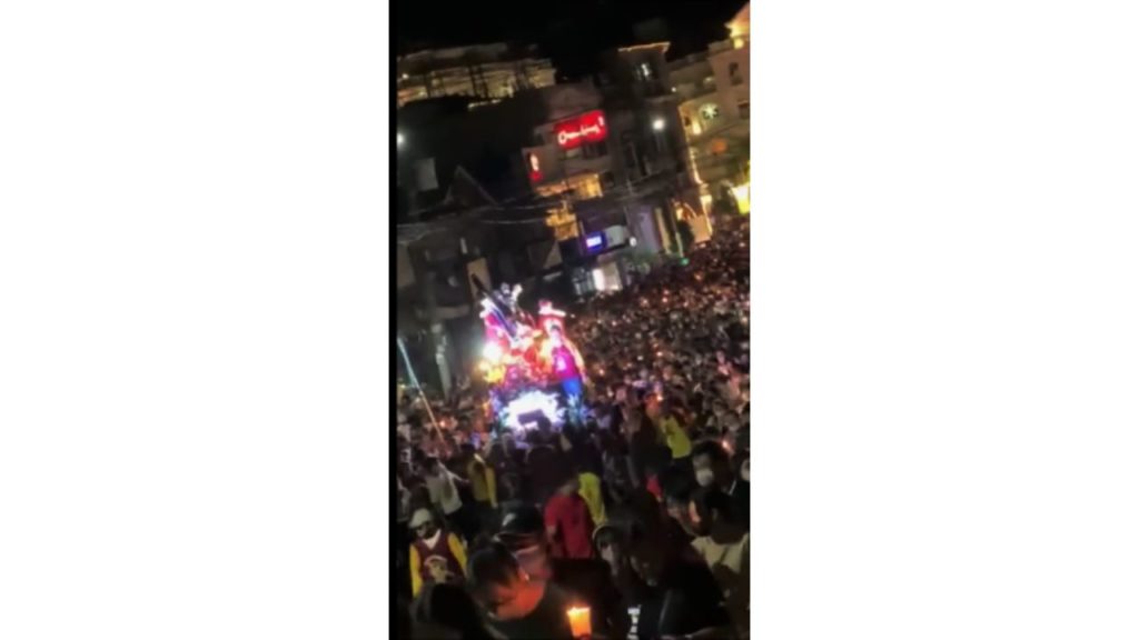 Prusisyon ng Itim na Poong Nazareno dinagsa - Punto! Central Luzon