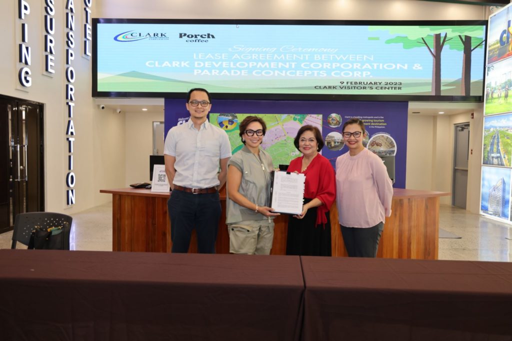 ‘Porch Coffee’ to open in Clark - Punto! Central Luzon