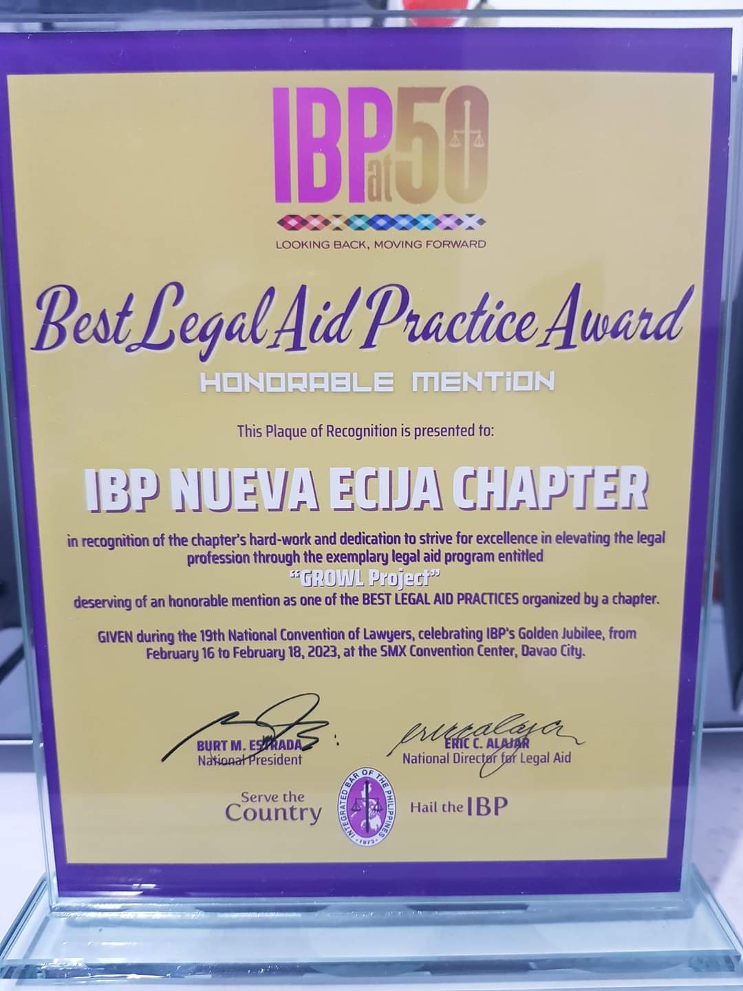 IBP-NE Chapter reaps awards in IBP Golden Jubilee confab - Punto ...
