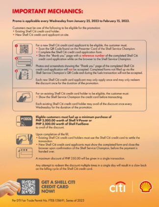 The Shell Citi Card: 25 Years of Fuel to Peso efficiency - Punto ...
