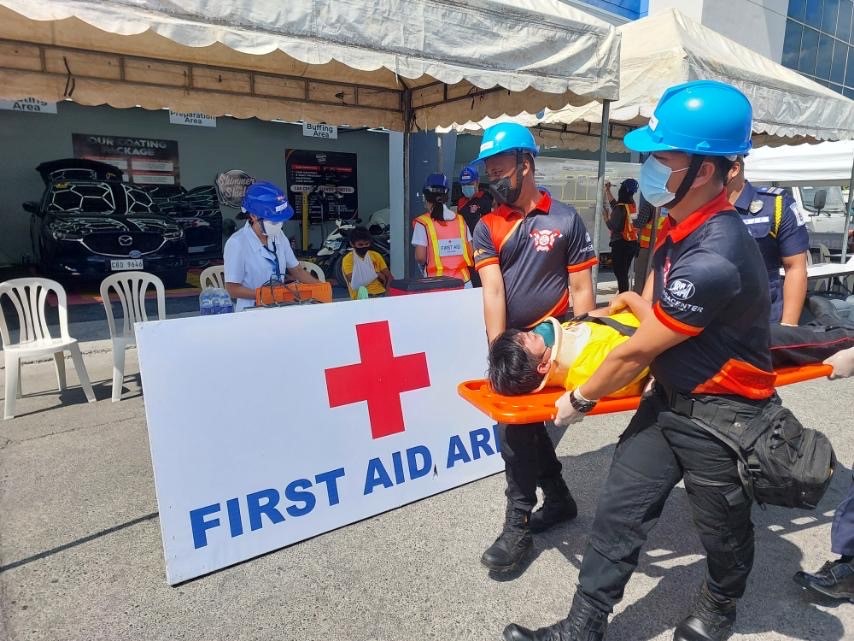 SM in CL joins 1st quarter Nationwide Simultaneous Earthquake and ...