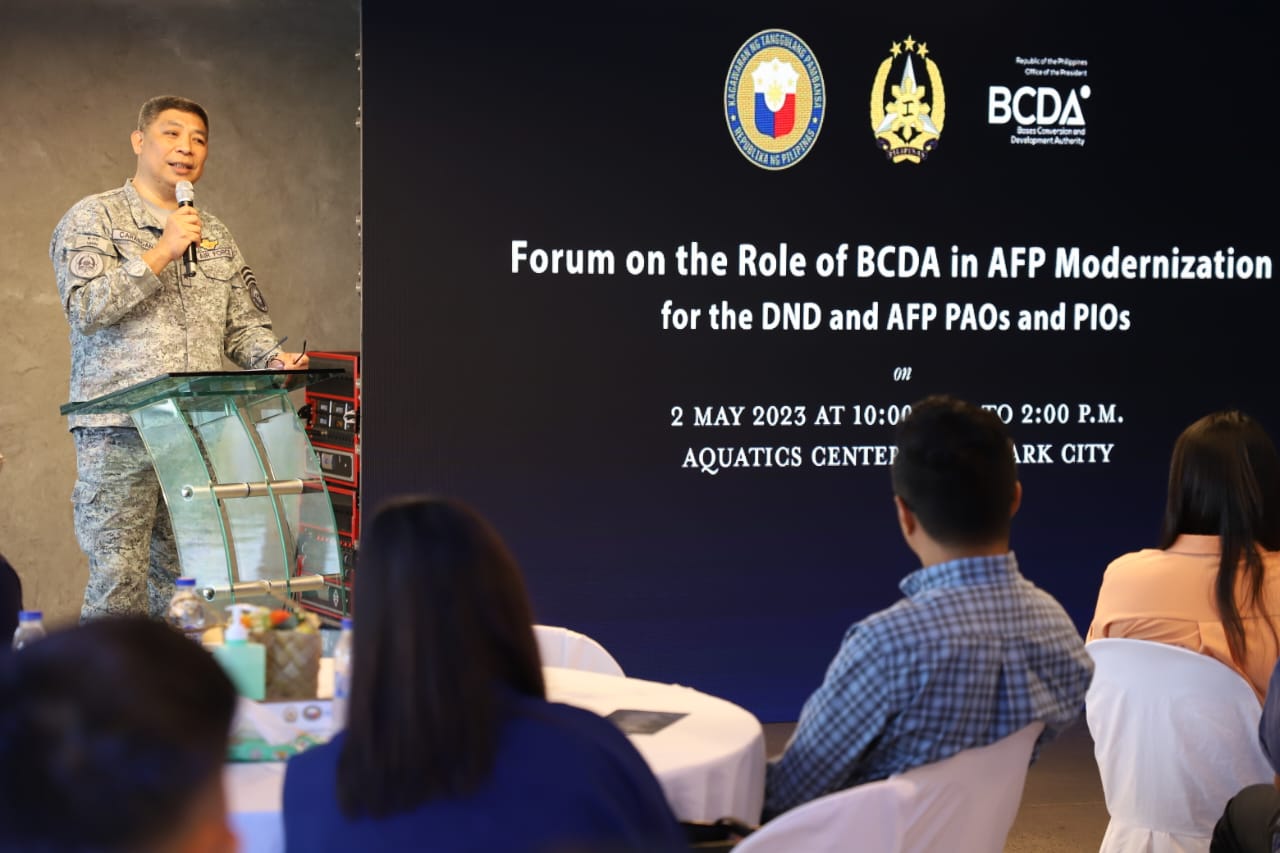 DND, AFP, and BCDA strengthen information exchange through forum on modernization - Punto ...