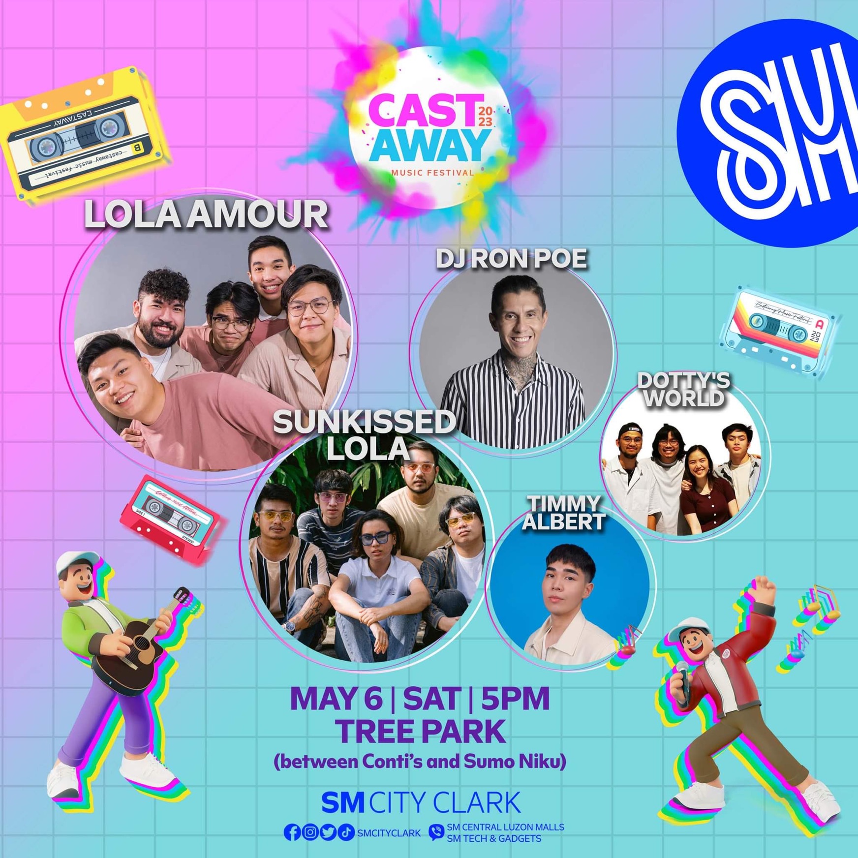 SM Malls’ Castaway Music Festival 2023, Bringing the Best of Music to Pampanga! - Punto! Central ...