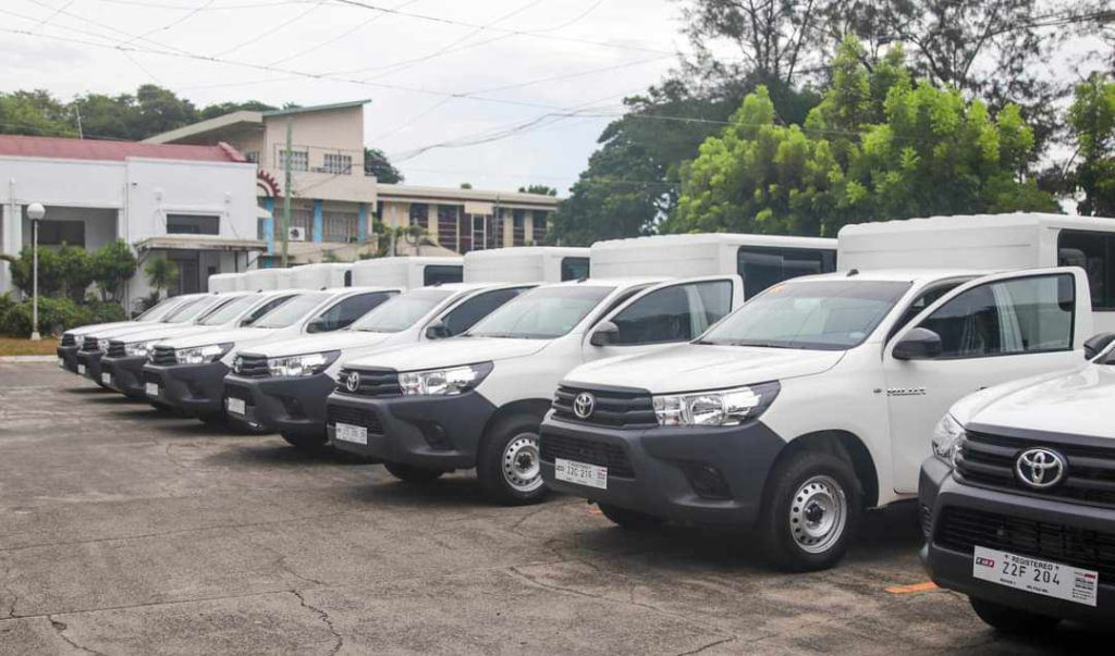 Bataan LGU tumanggap ng 8 bagong sasakyan - Punto! Central Luzon