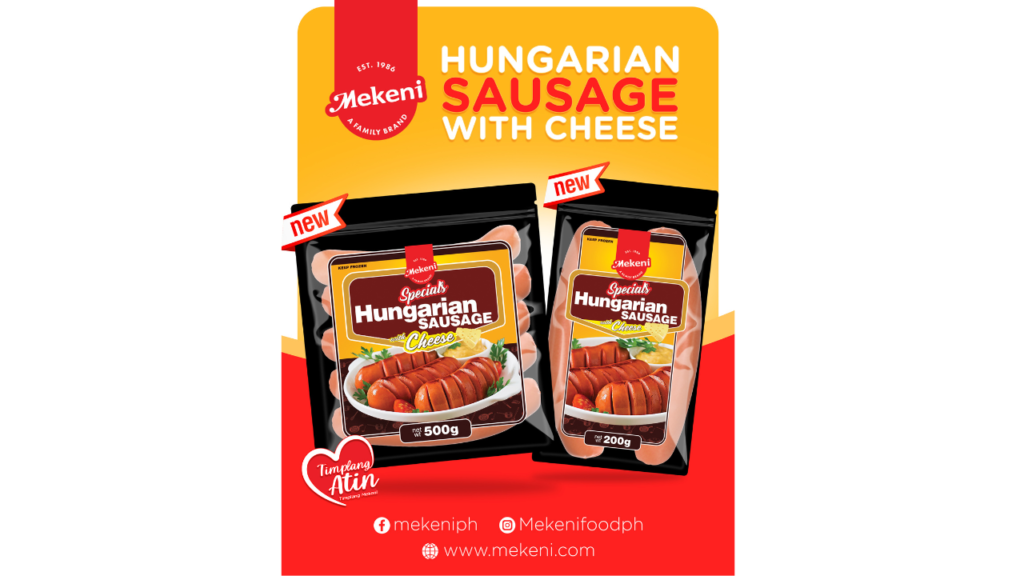 Mekeni rolls out Hungarian Sausage - Punto! Central Luzon