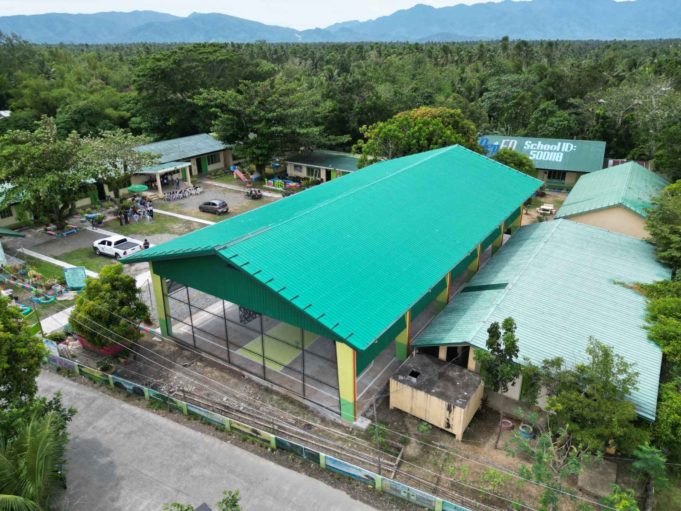 DPWH completes covered court project in Baler , Punto! Central Luzon