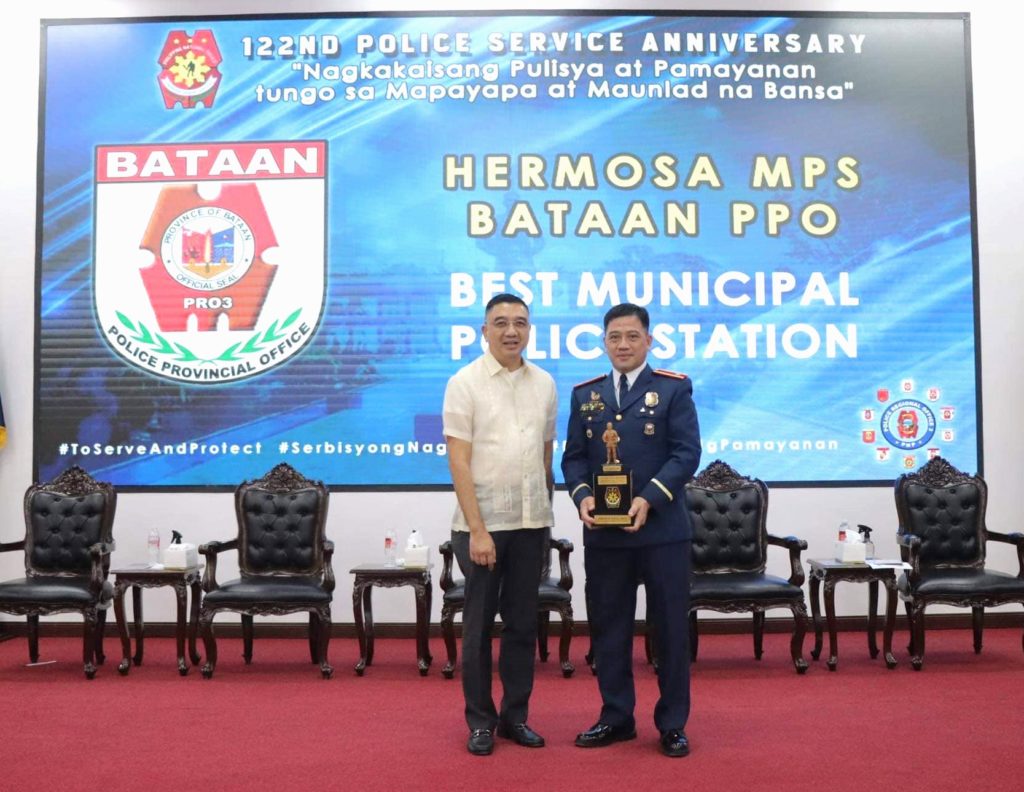 Hermosa MPS best municipal police station in CL - Punto! Central Luzon