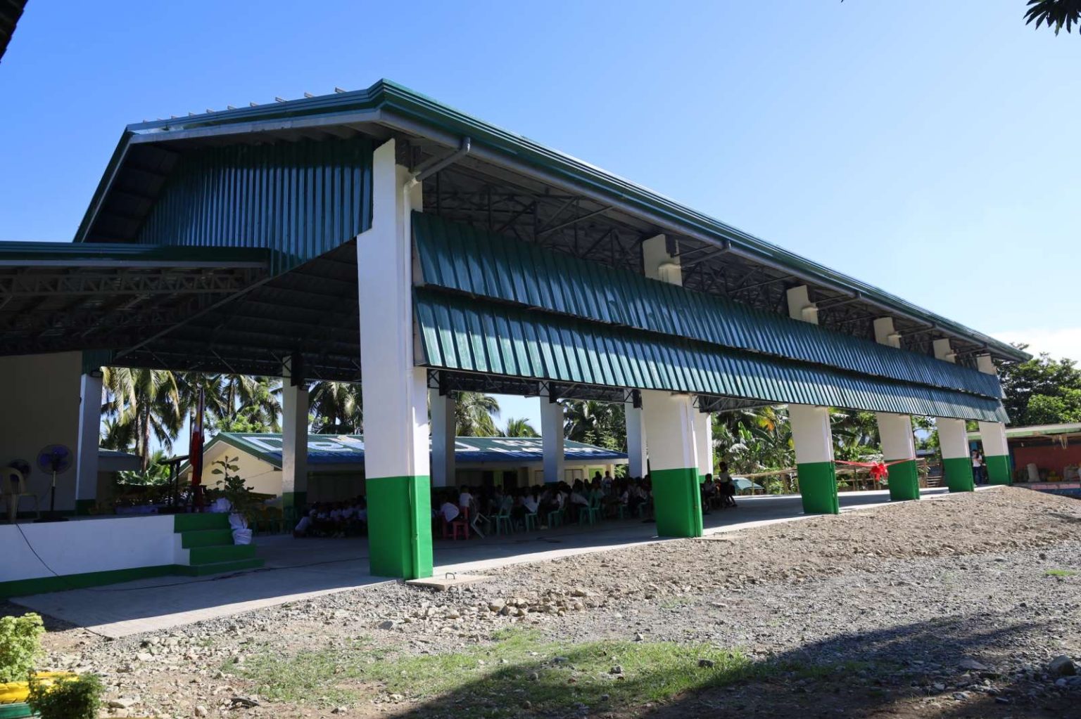 DPWH completes 2 covered courts in Aurora public elem schools , Punto ...