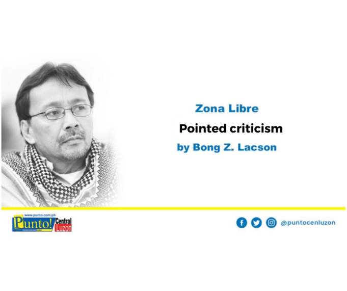 Pointed criticism - Punto! Central Luzon