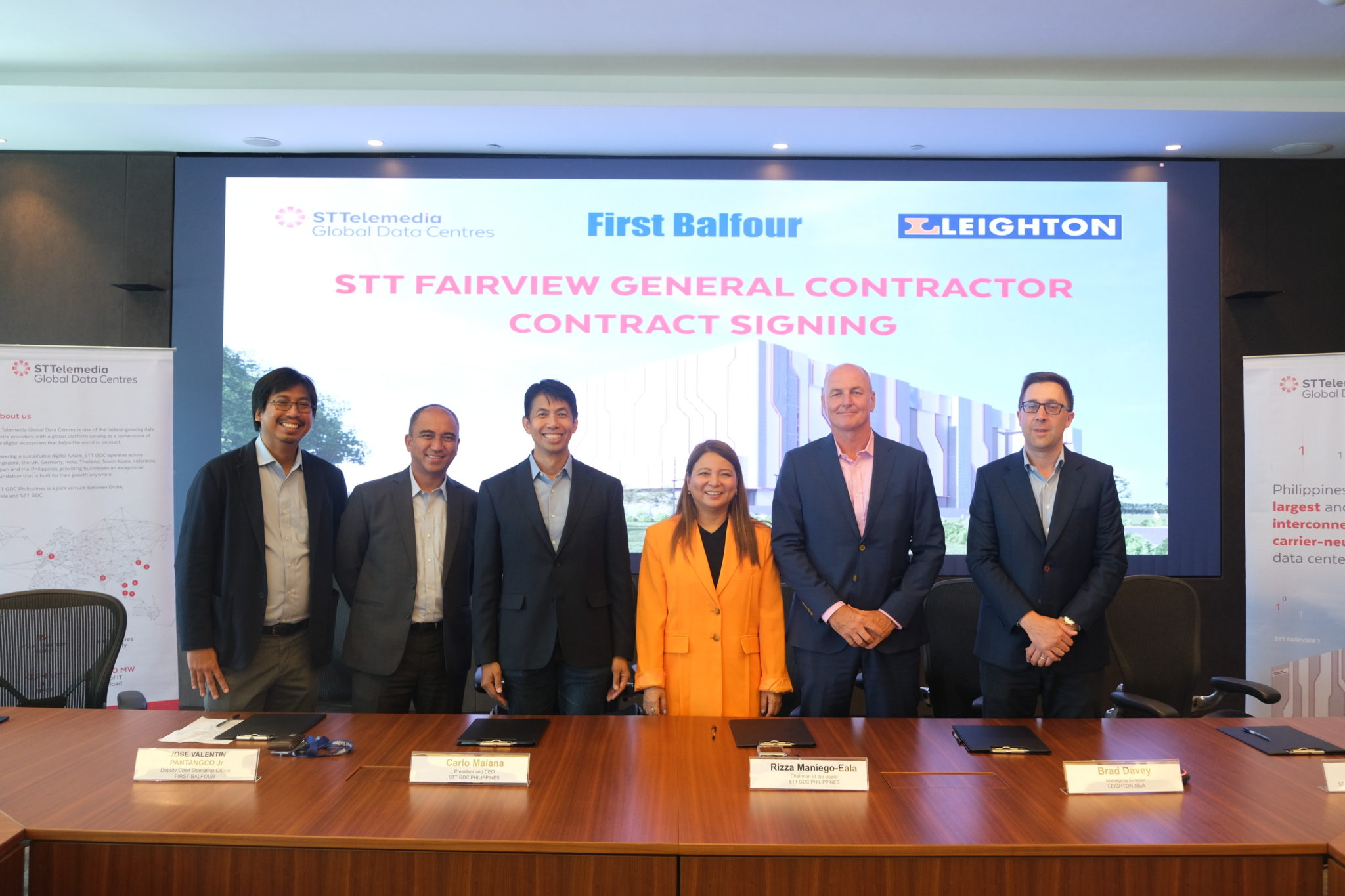 STT GDC Philippines initiates largest data center build with First ...
