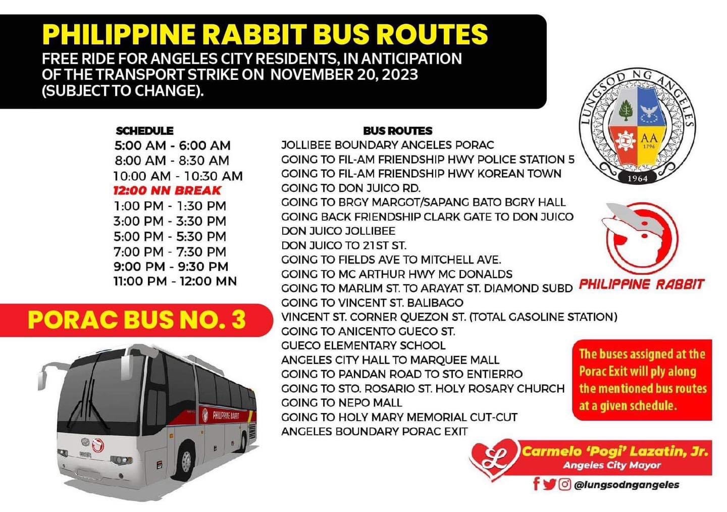 AC LGU readies 5 buses in anticipation of ‘Tigil Pasada’ - Punto ...