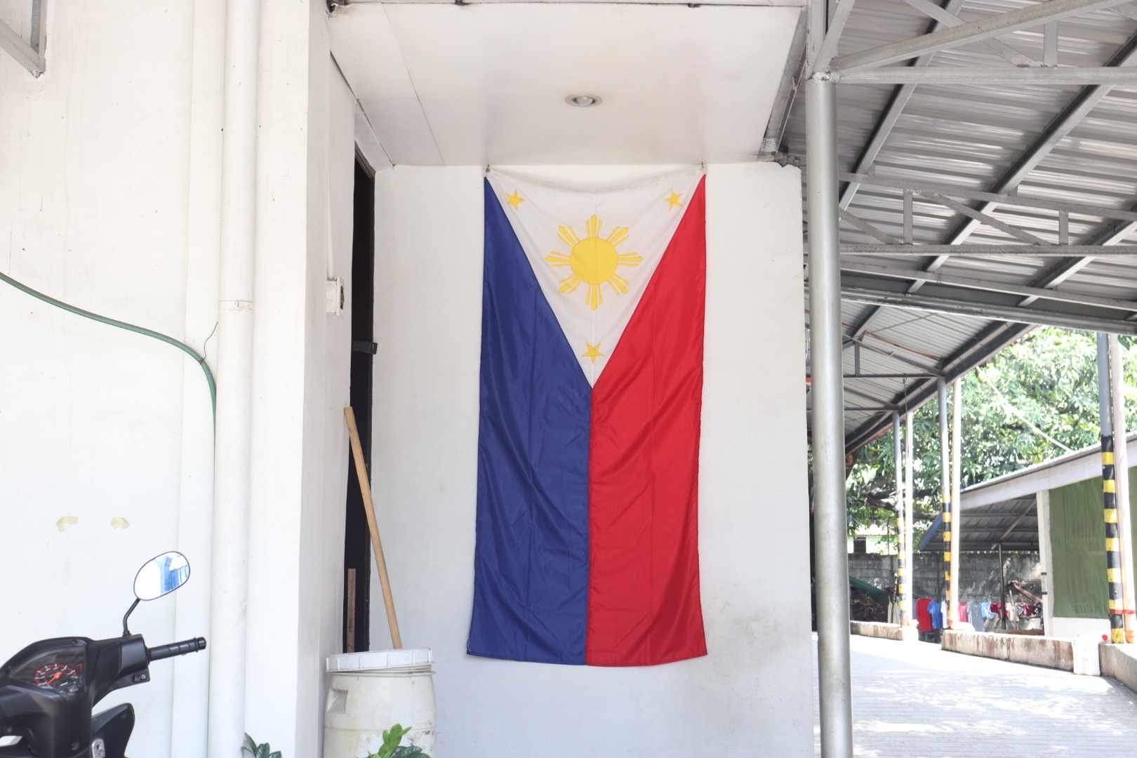 PH flags installed in AC hall offices for flag day celebration , Punto ...