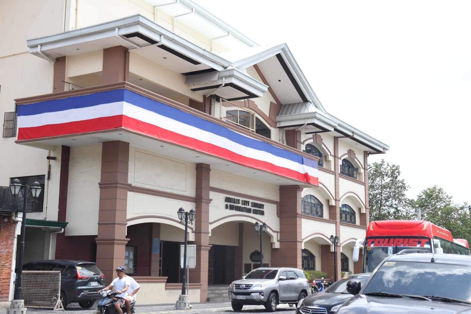 PH flags installed in AC hall offices for flag day celebration , Punto ...