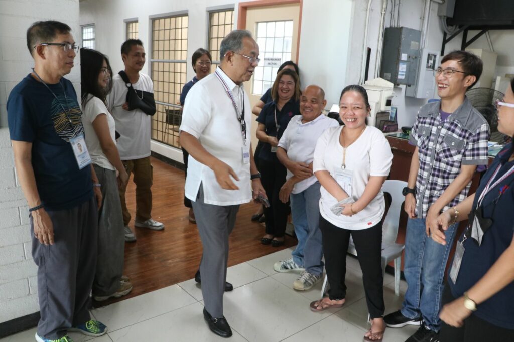 50 PWDs experience work immersion in SBMA offices - Punto! Central Luzon