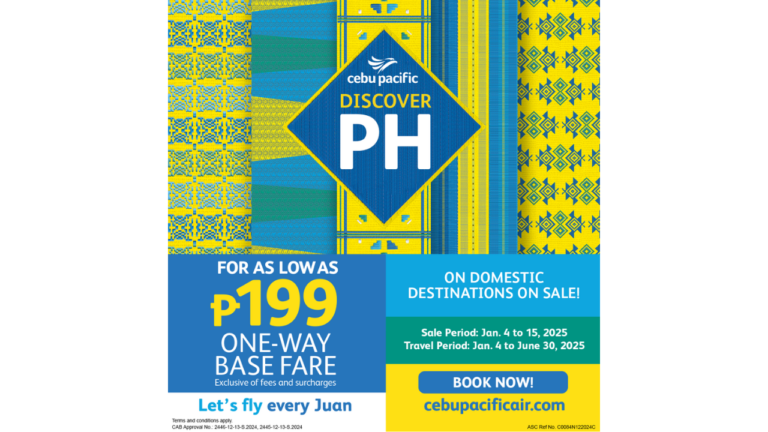 Weaving the Past into the Future: Cebu Pacific Promotes Philippine ...
