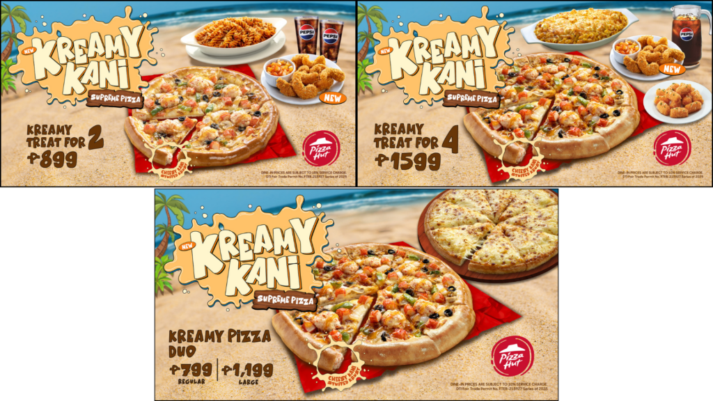 No meat? No problem! Try Pizza Hut’s new Kreamy Kani Supreme Pizza ...