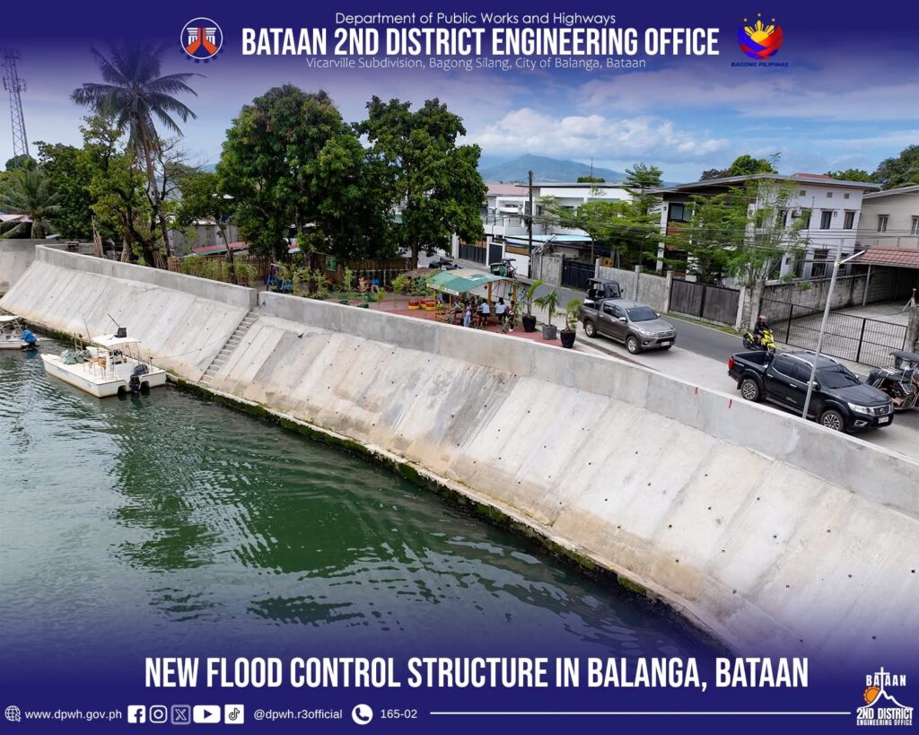 DPWH’s new flood control structure brings relief to Bataan residents ...