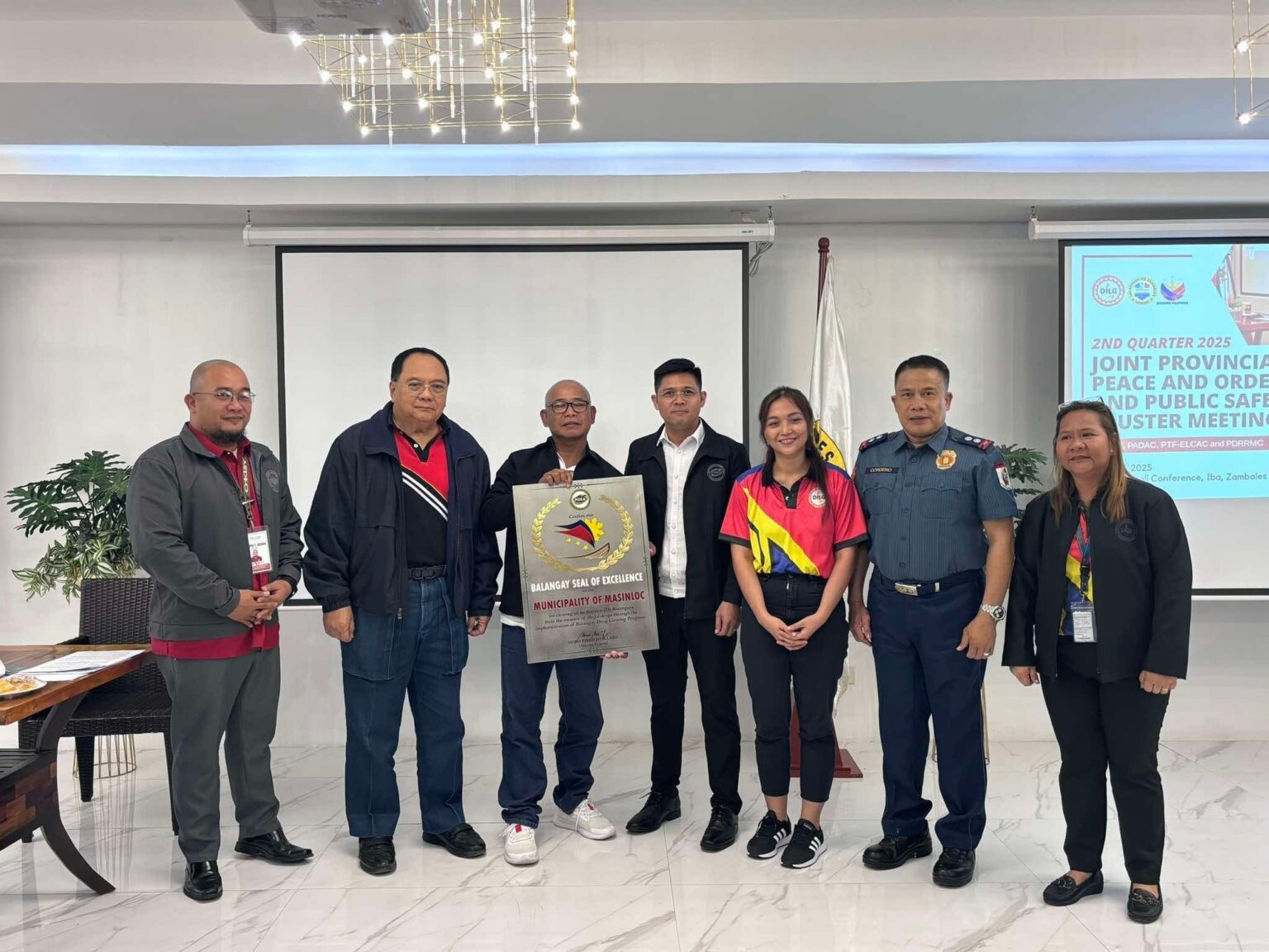 Masinloc receives PDEA Balangay Seal of Excellence for drug-clearing ...