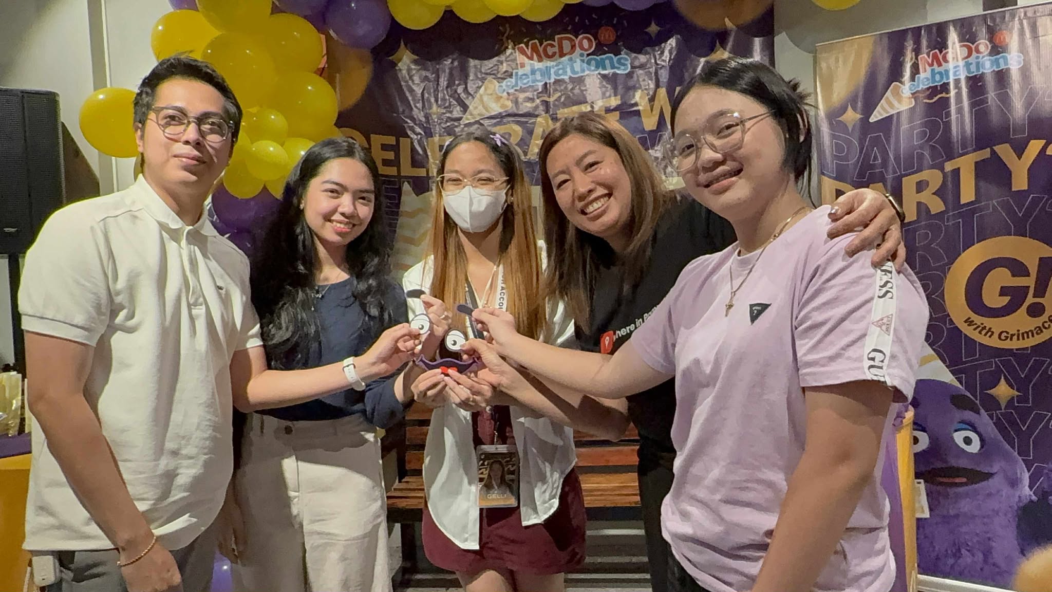 Grimace party debuts at PH’s biggest McDonald’s - Punto! Central Luzon