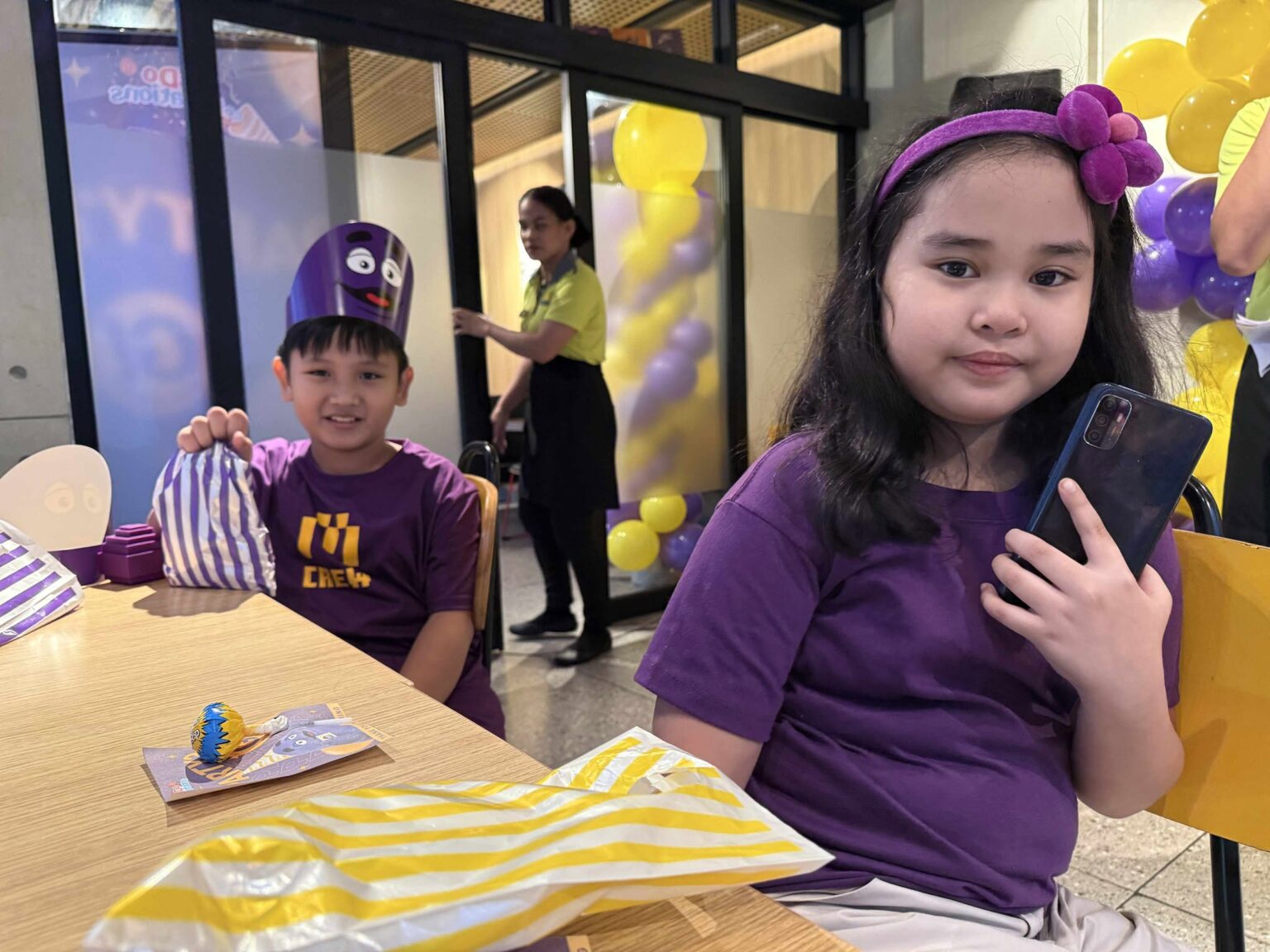 Grimace party debuts at PH’s biggest McDonald’s - Punto! Central Luzon