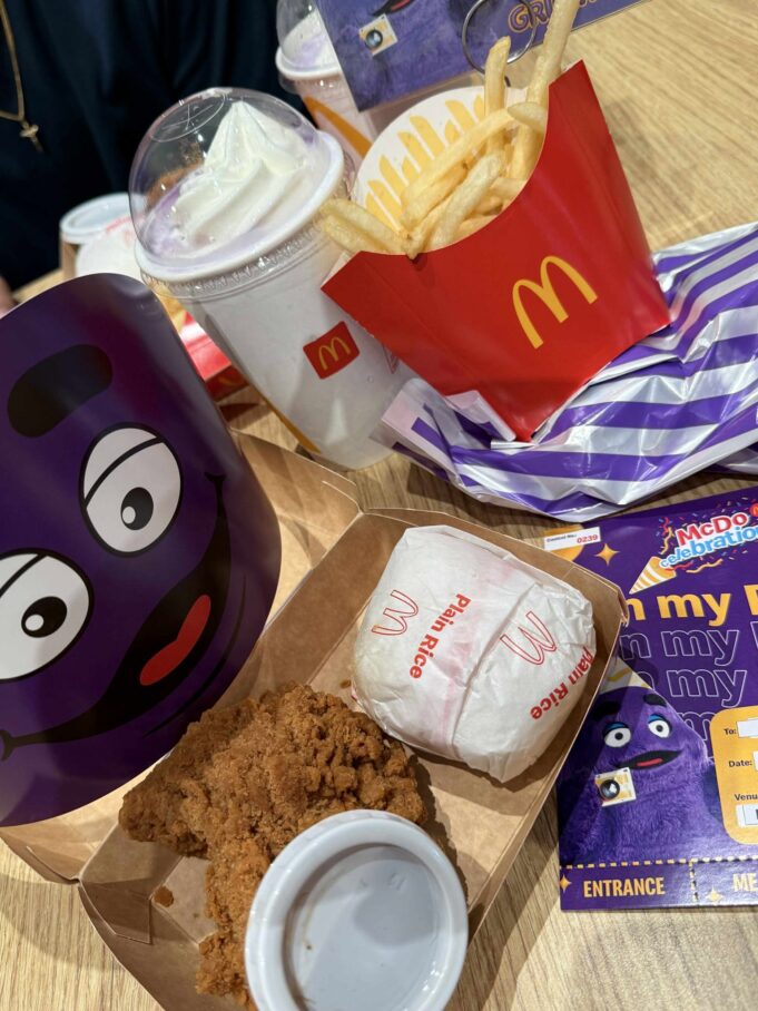 Grimace party debuts at PH’s biggest McDonald’s - Punto! Central Luzon
