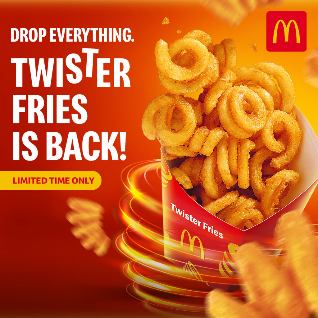 Max Out the Twist: McDonald’s Twister Fries are Back For a Limited Time ...