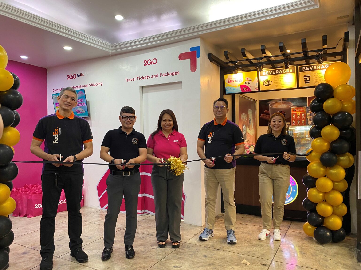 2GO Revamps Escolta Branch, Introduces First Retail Outlet with Cafe 2GO - Punto! Central Luzon