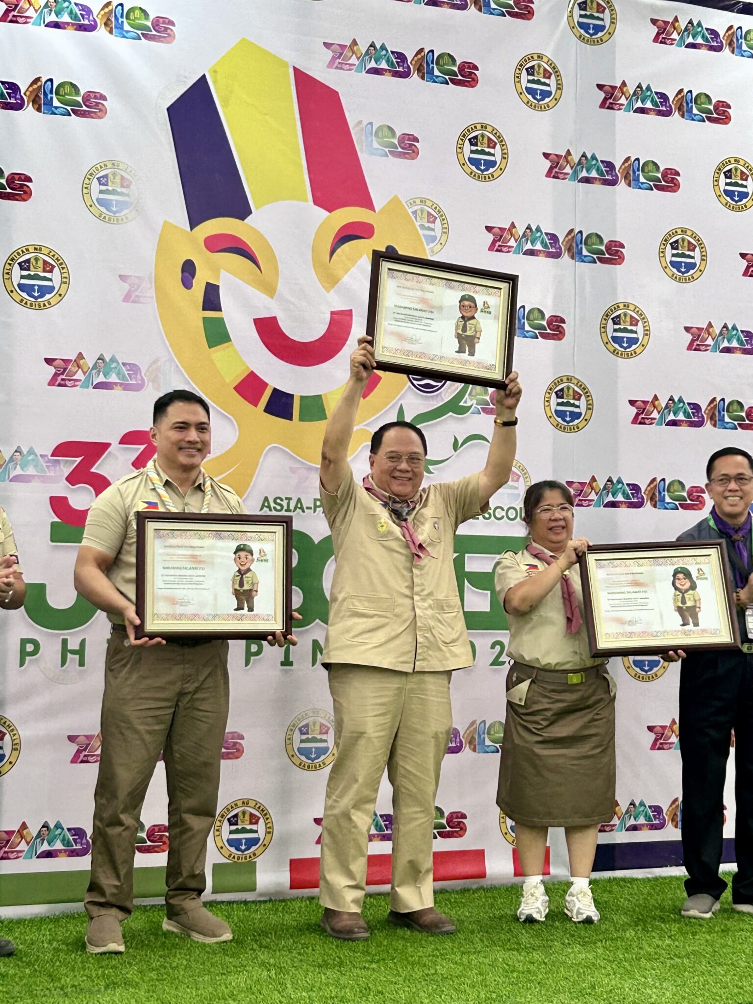Team Zambales’ cited for successful 33rd Asia-Pacific Jamboree , Punto ...