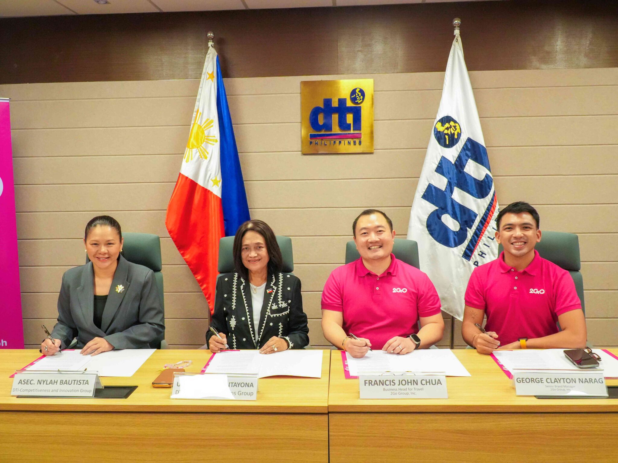 DTI, 2GO Travel Partner to Sail OTOP Products Across Philippine Seas ...